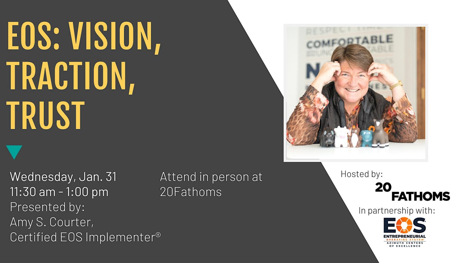 EOS: Vision, traction, trust - 20Fathoms